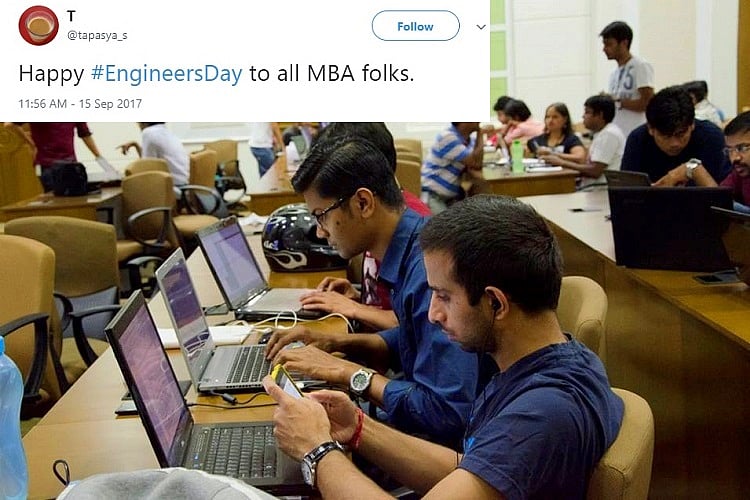 On Engineers' Day, Twitter remembers Sir M Visvesvaraya and chuckles at techie jokes