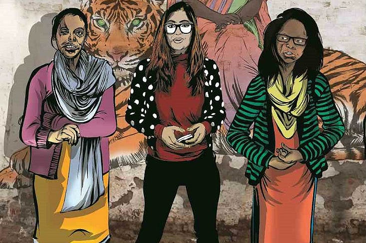 Superheroes with scars: Priya's Mirror, a comic featuring real-life acid attack survivors