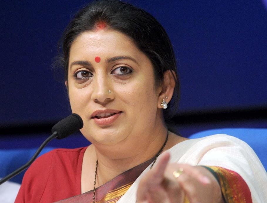 I was considered 'not fit' for TV: Smriti Irani on her soap opera days