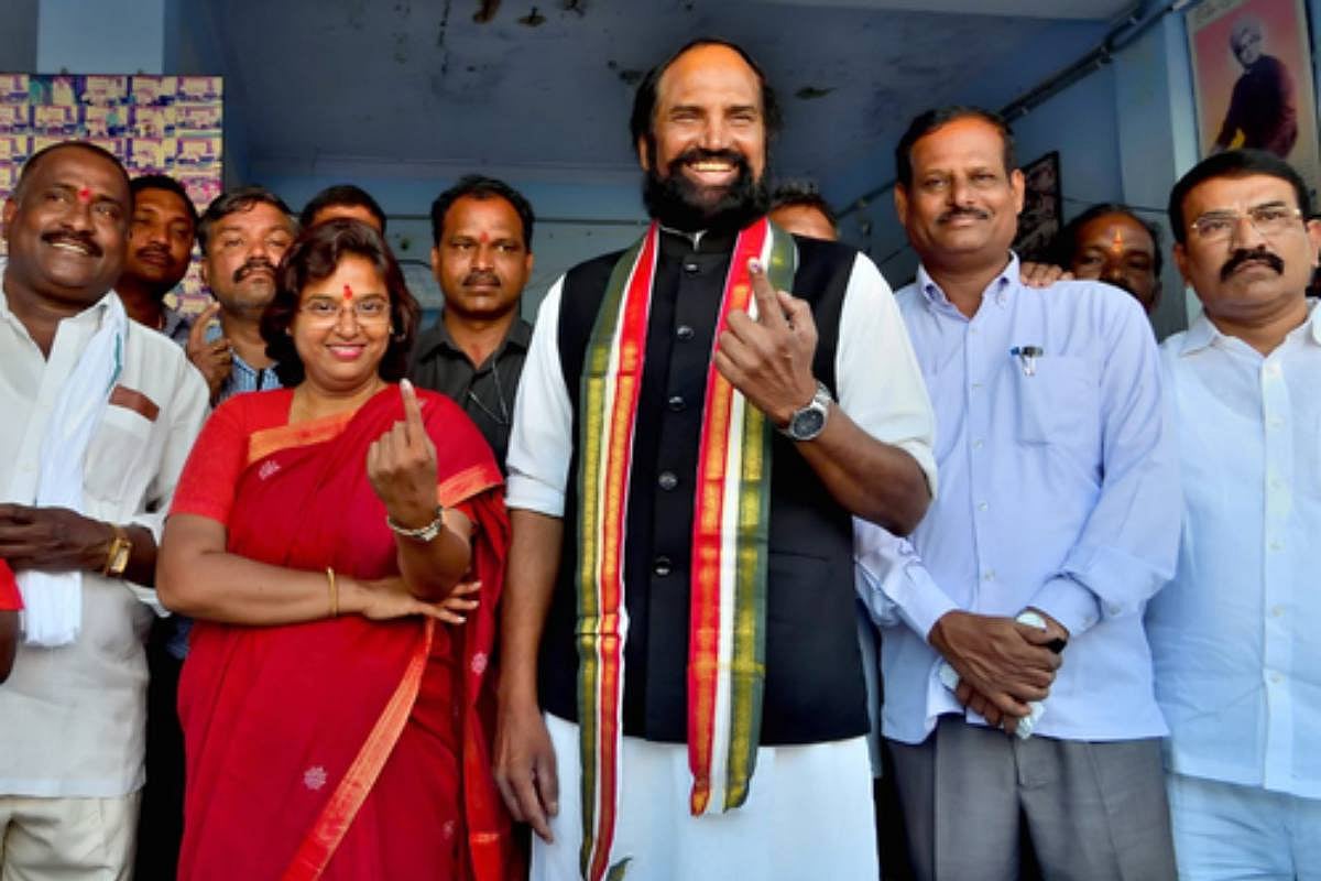 Uttam Kumar Reddy says he and wife will contest Assembly polls on ...