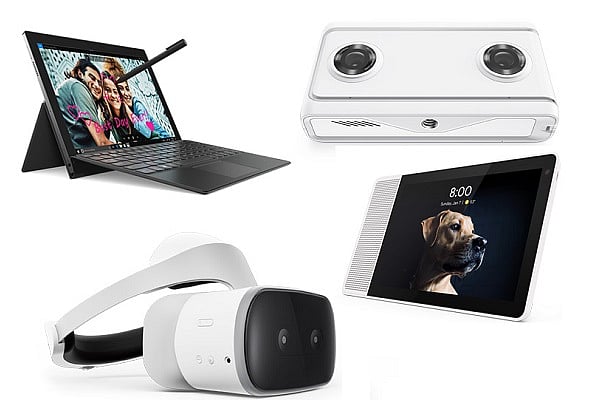 Lenovo unveils 'Miix 630' laptop, 'Smart Display' and 'Mirage Solo' VR ...