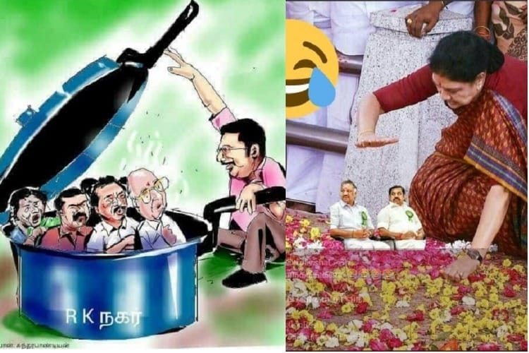 BJP lost to NOTA: Meme army has field day over RK Nagar results