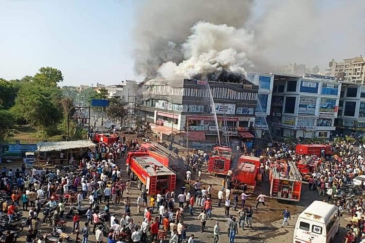 Surat fire toll rises to 23, two students on ventilator