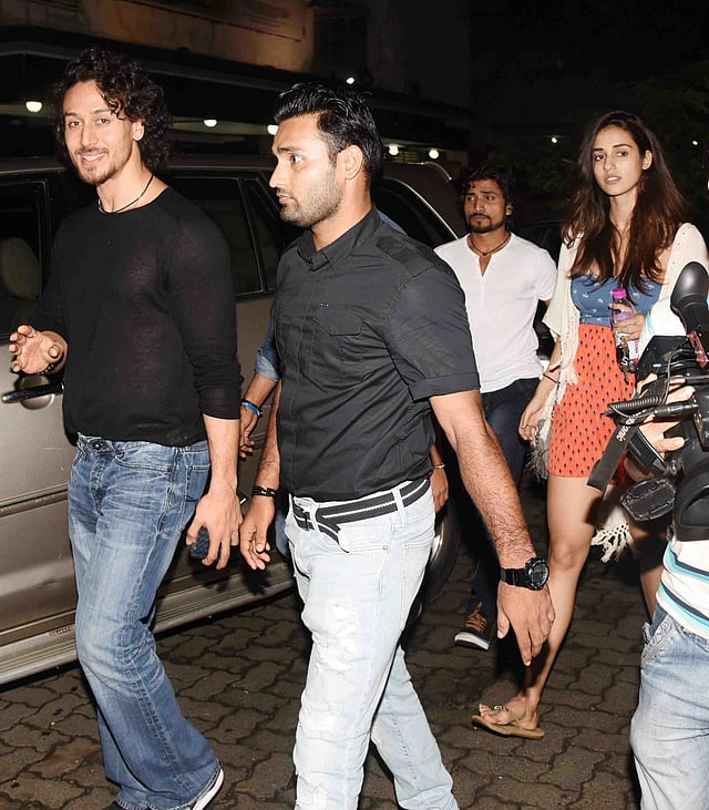 In Pics: Tiger Shroff Spotted With Girlfriend Disha Patani - The Quint