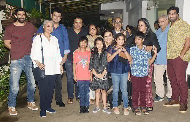 Vidya Balan Hosts Special Screening of ‘Mission Mangal’ for Her Family