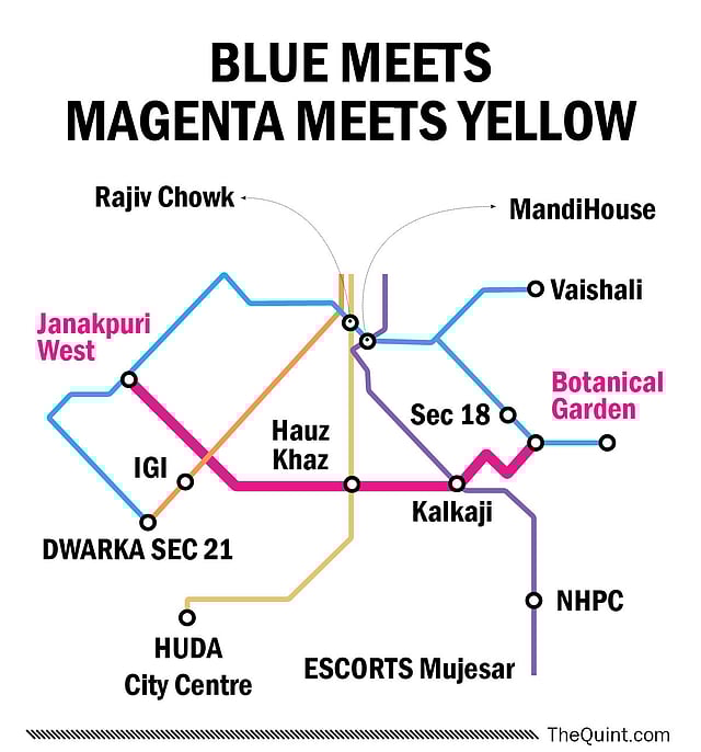 Kalkaji to Noida in 19 Mins: All About Delhi Metro’s Magenta Line - The ...