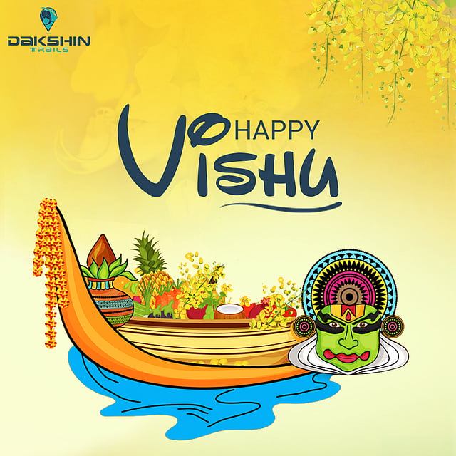 Happy Vishu Wishes in English, Malayalam, Kerala New Year Greetings ...