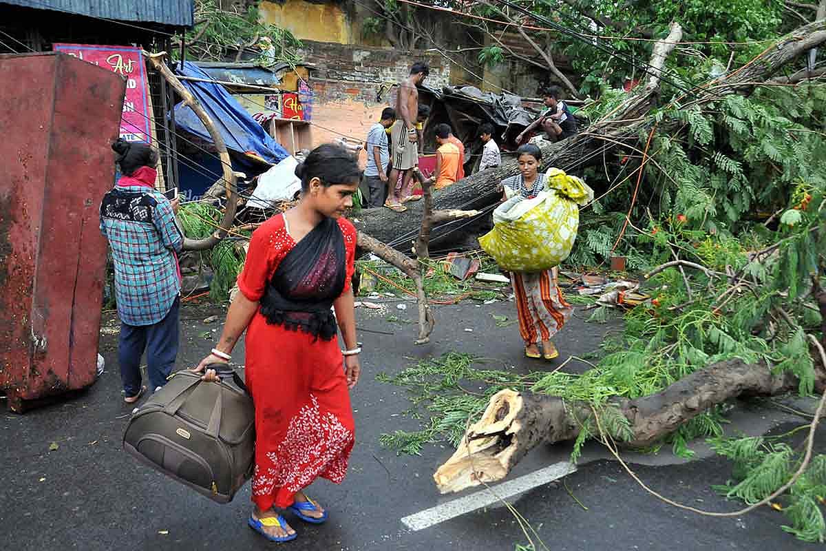 In pictures: Cyclone Amphan leaves trail of devastation in Bengal