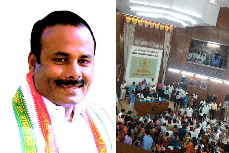 BJP boycotts BBMP mayoral polls, Sampath Raj elected as Bengaluru Mayor