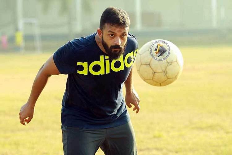 Jayasurya's transformation to play footballer VP Sathyan in his latest ...