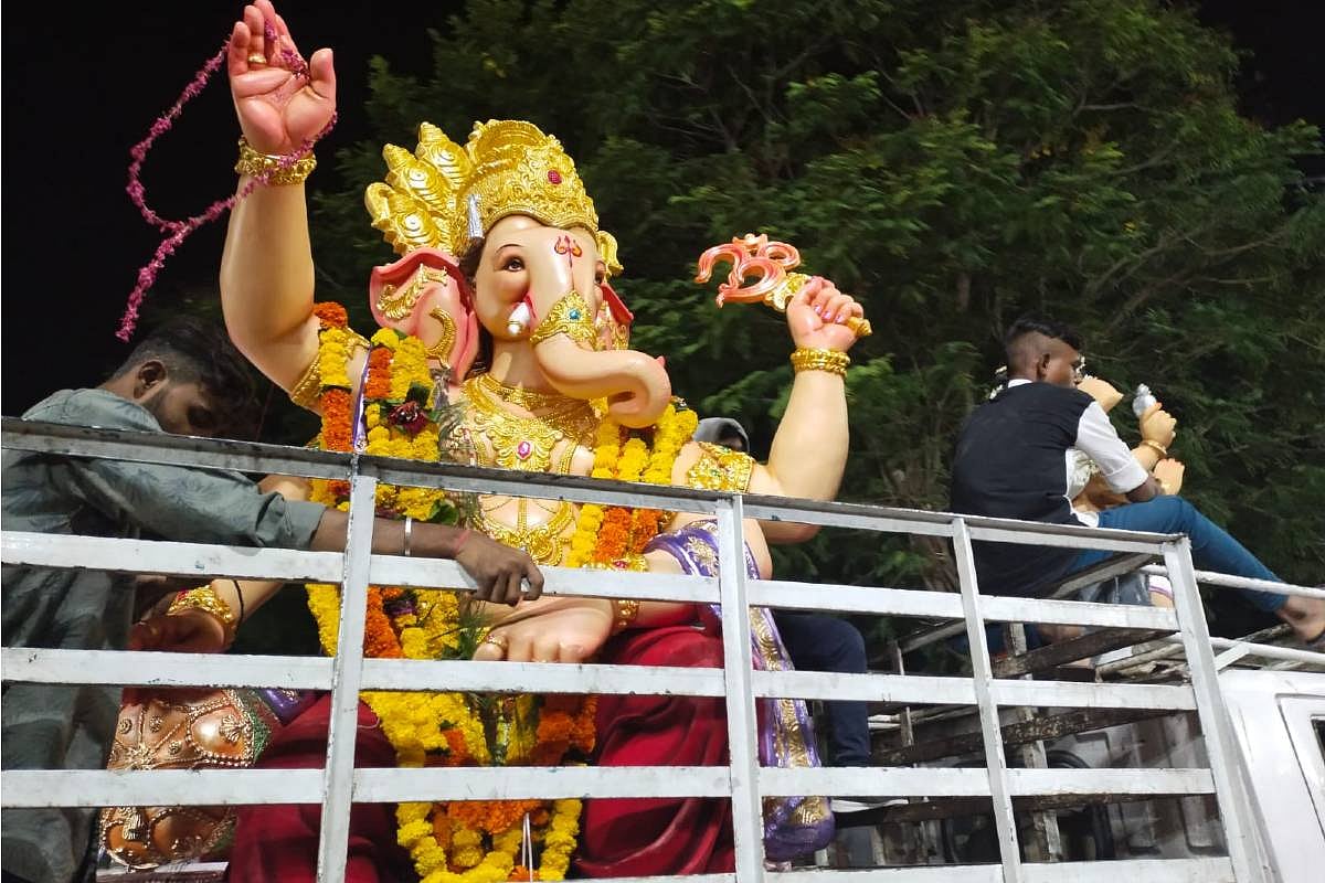 The ban on PoP Ganesh idol immersion in Hussain Sagar was never enforced