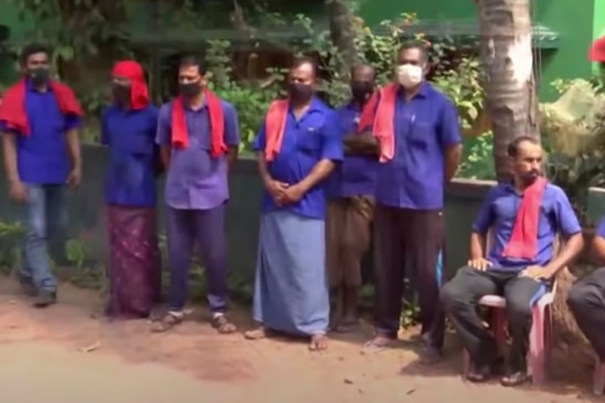 Protesting CITU workers allegedly force another Kannur trader to shut ...