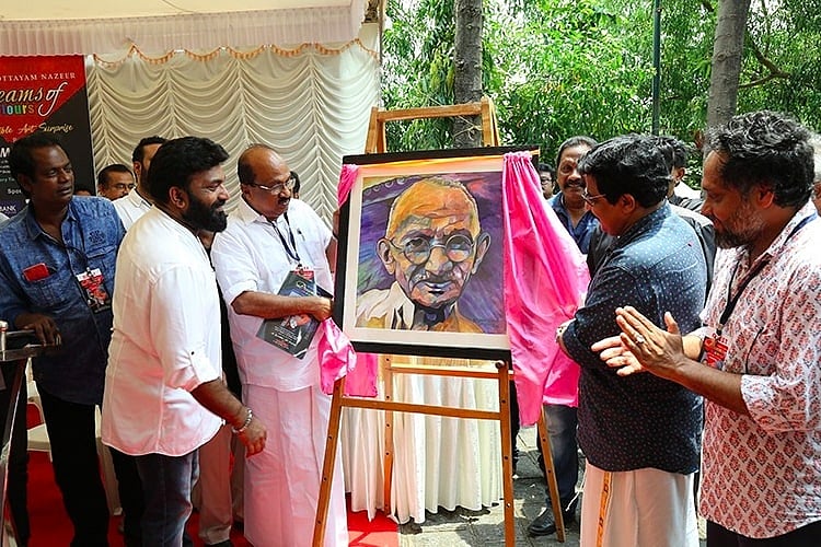 ‘Dreams of Colours’: Actor Kottayam Nazeer's art exhibition inaugurated ...