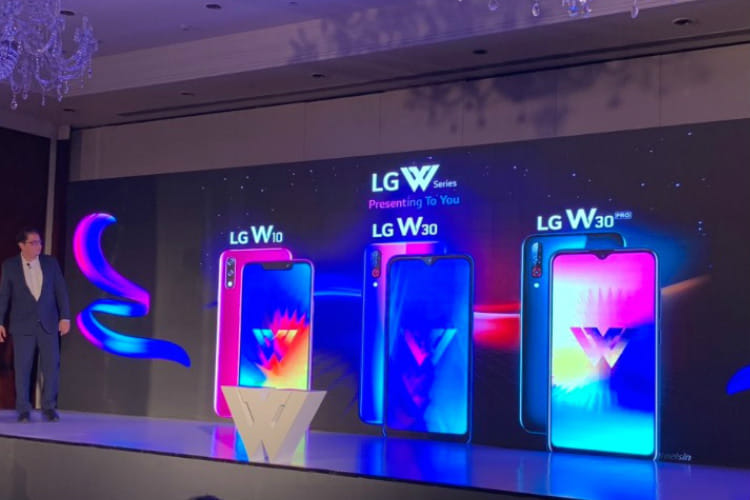 LG announces three smartphones in its 'W' series for Indian market