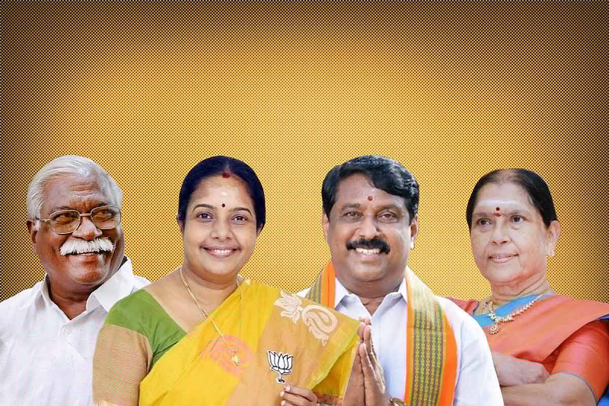 With A Score Of 4 20 BJP Betters Its 2016 Performance In Tamil Nadu with-a-score-of-4-20-bjp-betters-its-2016-performance-in-tamil-nadu