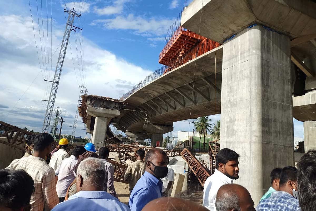 One killed as portion of under-construction flyover collapses in Madurai