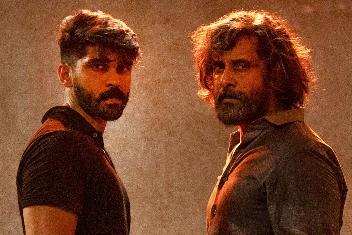 Father-son duo Vikram and Dhruv's film Mahaan to release on Amazon ...