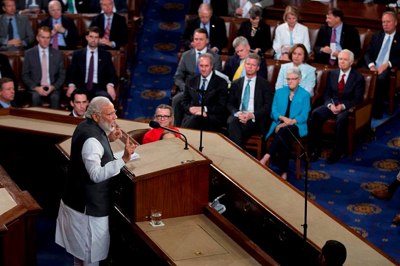 'Delink terror and religion': Full text of Modi's address at US Congress
