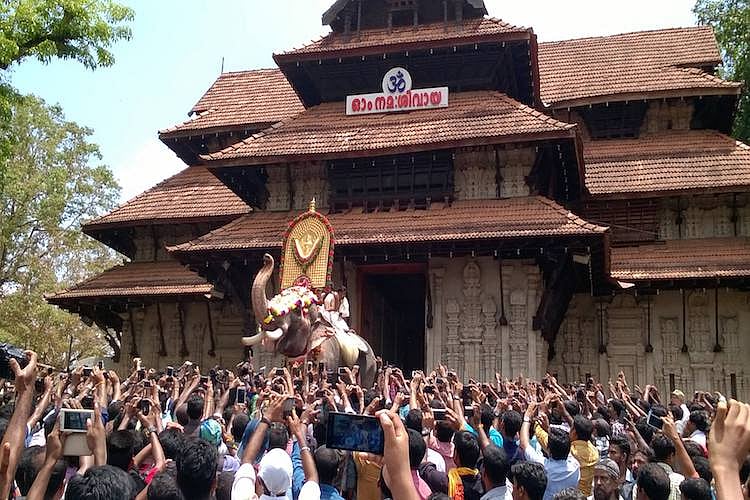 Celebrity elephant Ramachandran likely to be paraded for Vilambaram ...