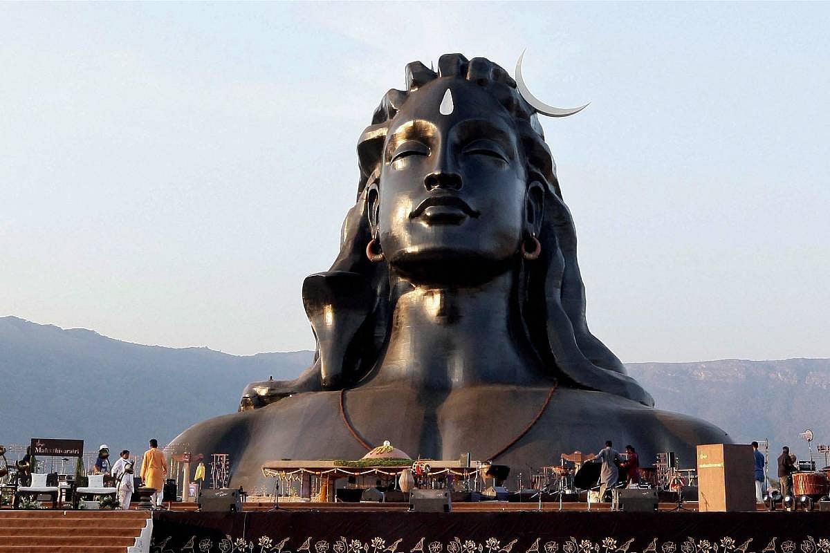 Bengaluru Isha yoga centre’s massive Shiva statue to be unveiled by ...
