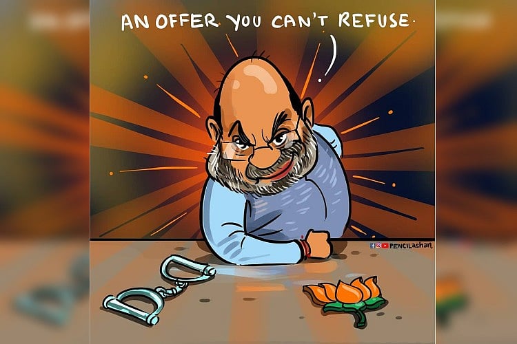 Meet Pencilashan: Kerala cartoonist behind Amit Shah’s ‘Offer you can’t ...