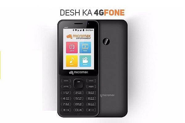 Micromax to take on JioPhone, launches 4G VoLTE-enabled feature phone ...