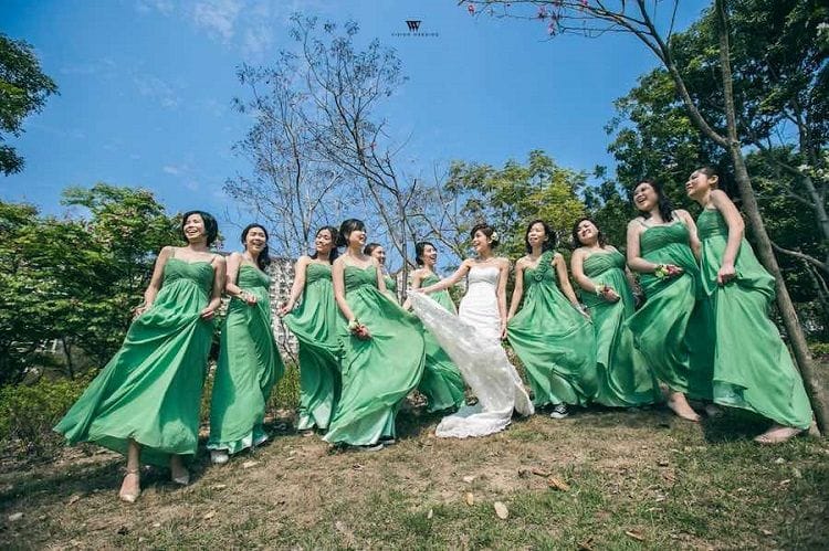 The dangers of being a bridesmaid in China mean some brides now hire ...