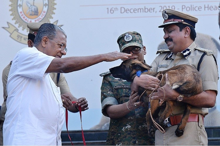 20 new puppies join Kerala Police dog squad, 12 senior dogs retire