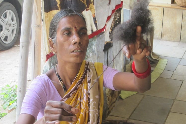 Reviving the Ba Ba Black Sheep of Telangana: the yarn of the Gongadi ...
