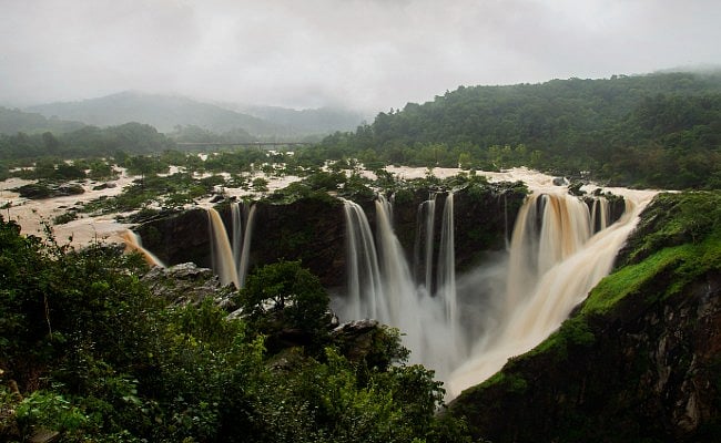 Jog Falls Map