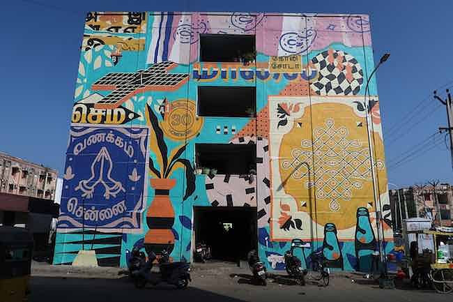 Visiting Chennai's Kannagi Nagar, a year after it was given 'art ...