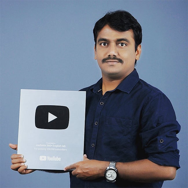 Vashista 360: Meet the YouTuber whose English learning book is a major hit