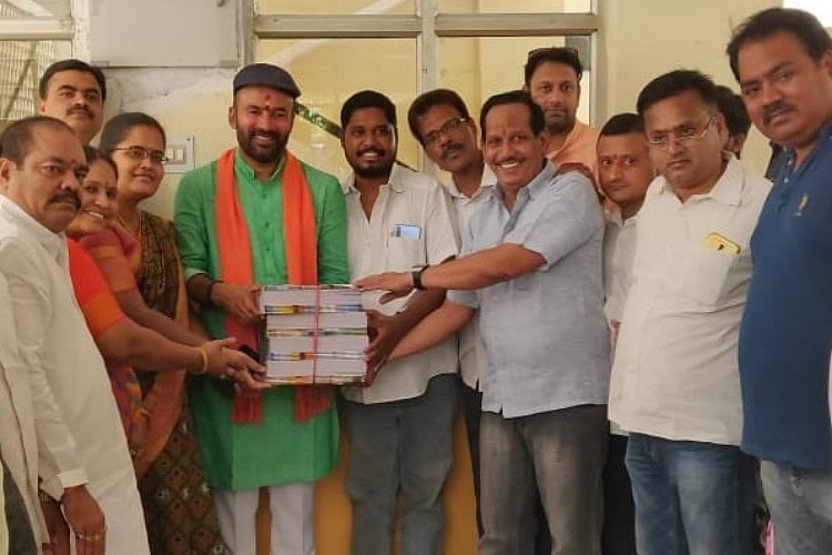 'Bring notebooks, not bouquets': BJP Secunderabad MP elect’s unique appeal