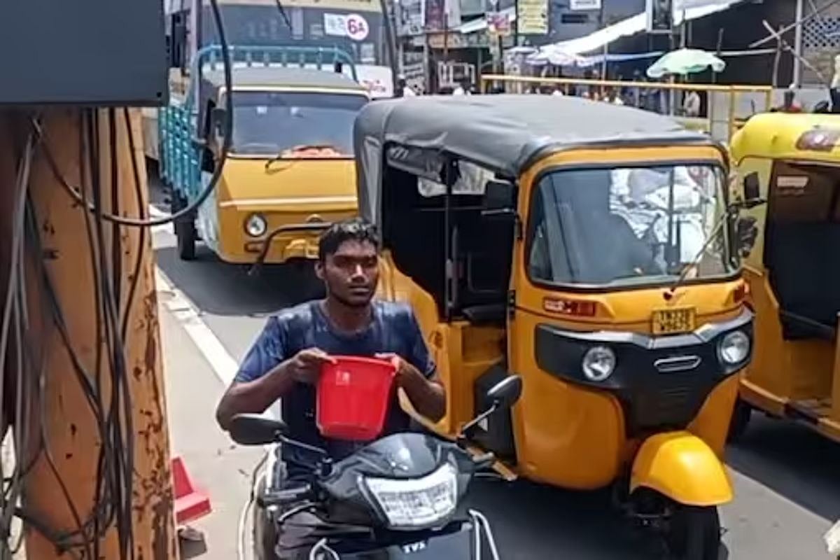 TN man pours water on self at busy junction for Instagram reel, fined Rs 3,500