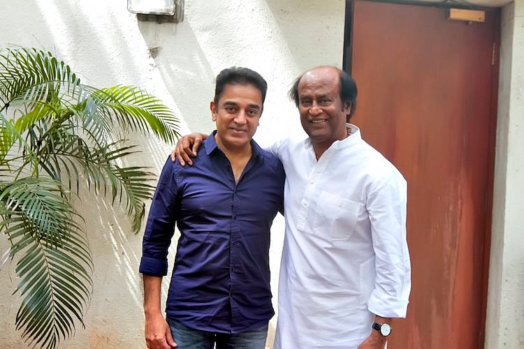 Legendary Rajini-Kamal friendship goes online: Congratulate each other ...