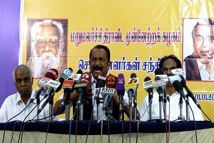 Remain hopeful that DMDK will be part of the PWA: Vaiko