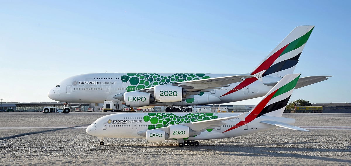 Emirates Expo 2020 Themed Livery Aircraft Models Take Off