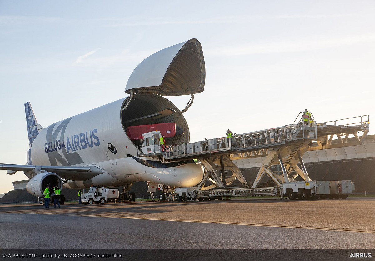 BelugaXL Successfully Delivers its Extra Large Cargo