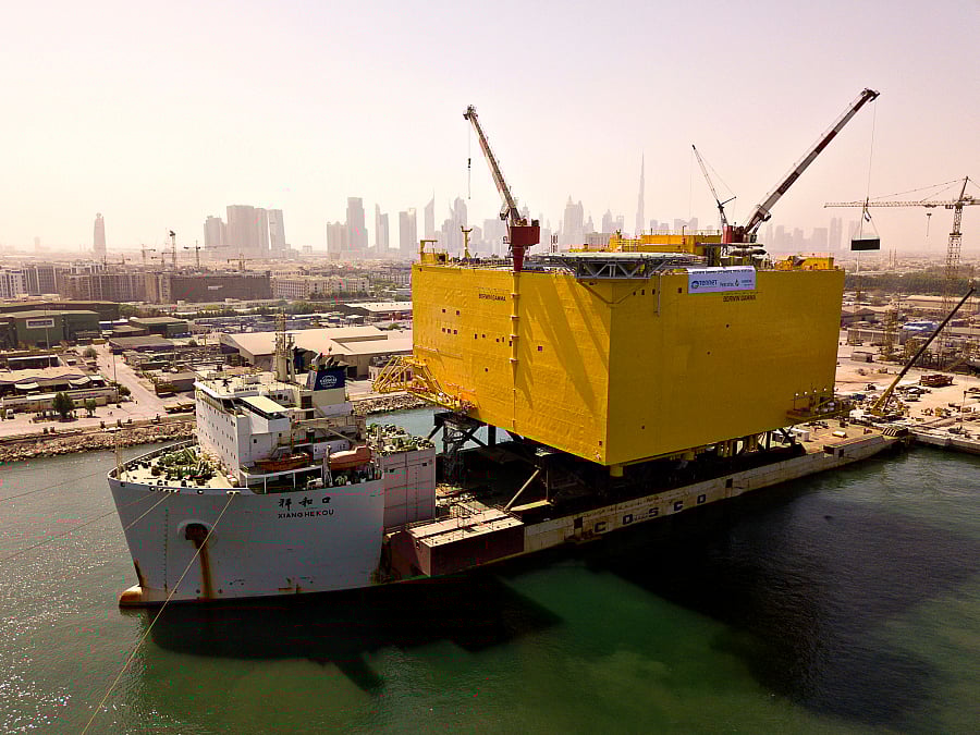 Drydocks World Recognized for Completing UAE’s Heaviest Load-out