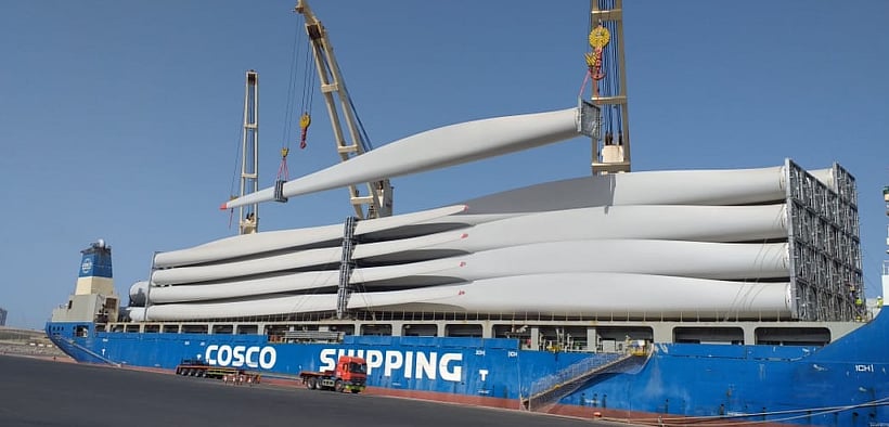 Turbines Delivered for Saudi Arabia's First Wind Farm Project