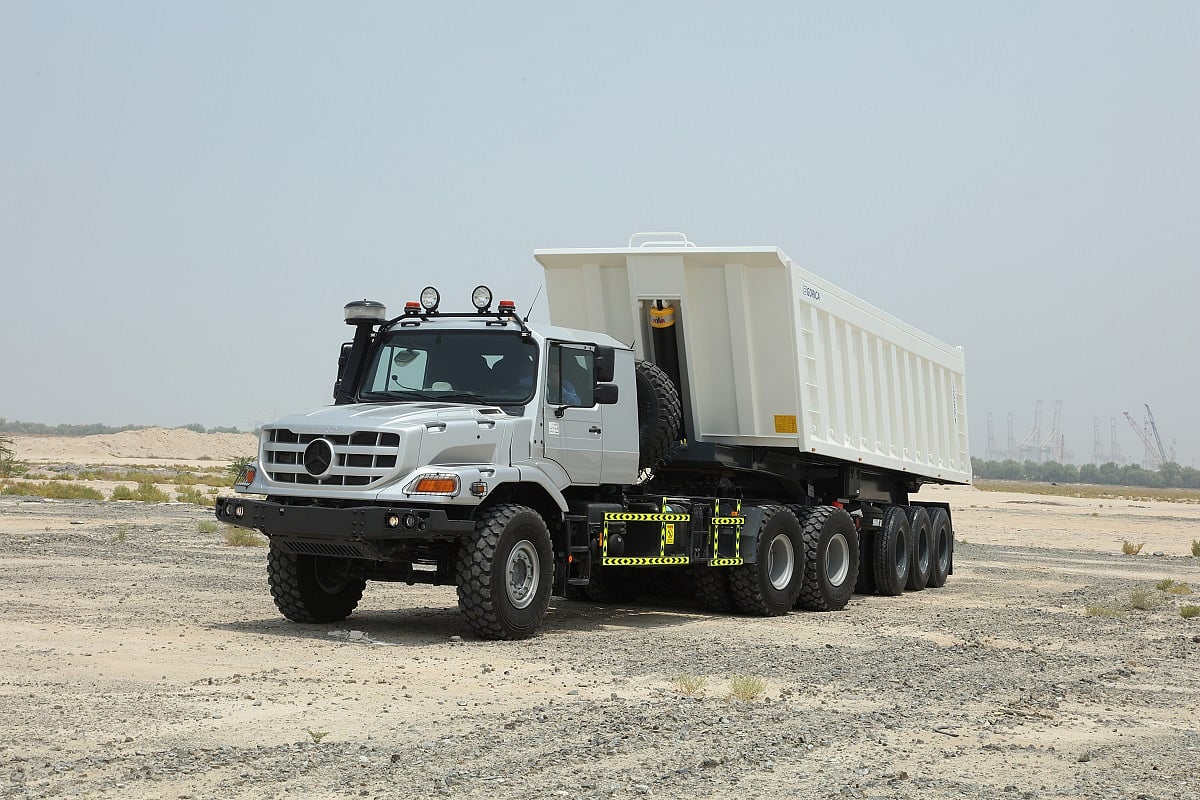 Mercedes-Benz Launches New Generation of Heavy-Duty Zetros Truck