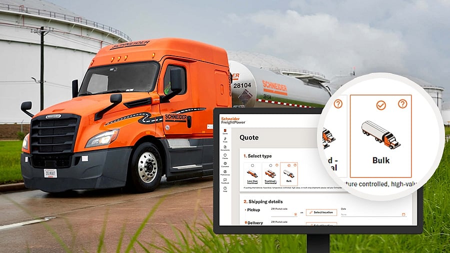 Schneider Launches Revolutionary Digital Marketplace for Bulk Shippers