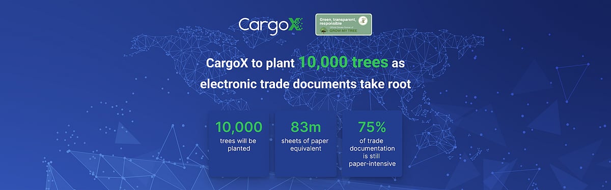 CargoX to Plant 10K Trees as Electronic Trade Documentation Takes Root