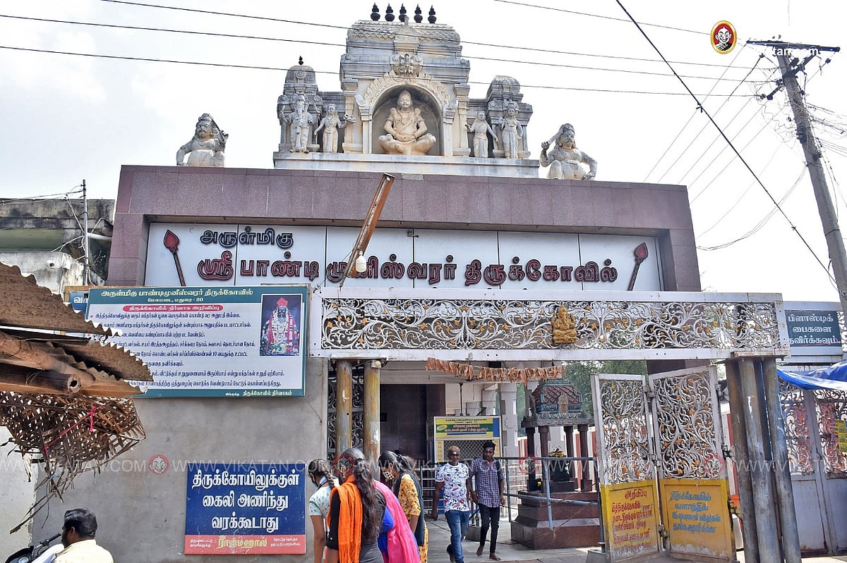 வைகை நதிக்கரை ஆலயங்கள் - 5 | பாதுகாக்கும் மேலமடை பாண்டிமுனி ...