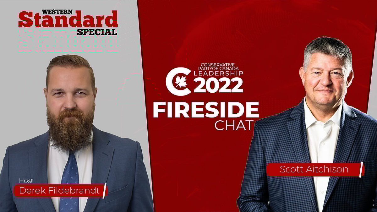 WS Fireside chat with Scott Aitchison, hosted by Derek Fildebrandt.