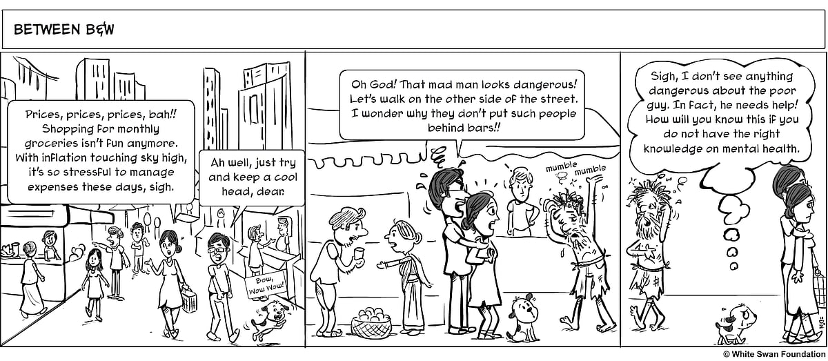 Comic: Mental illness and violence