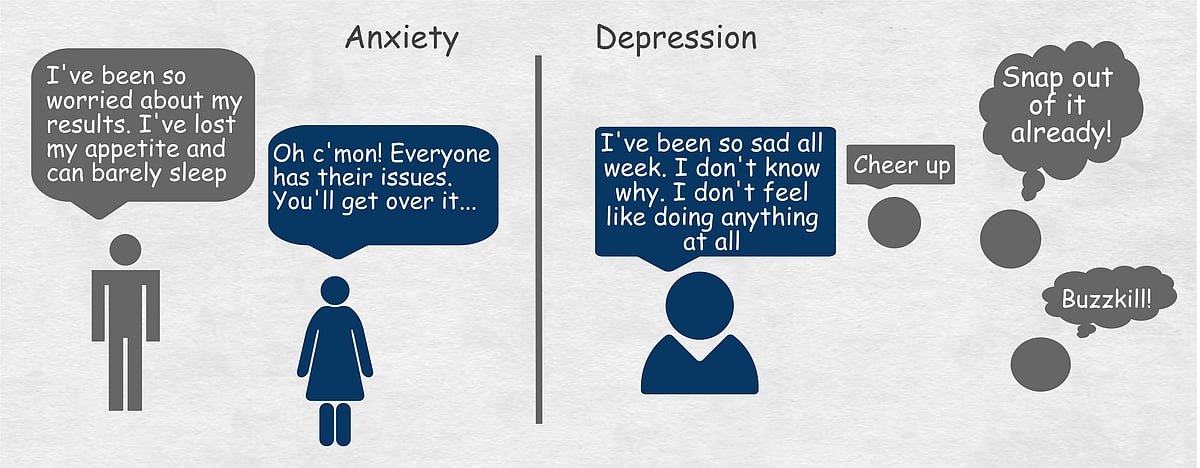 How we react to people's emotional problems