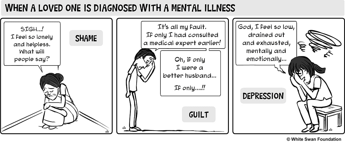 Comic: When a loved one is diagnosed with mental illness